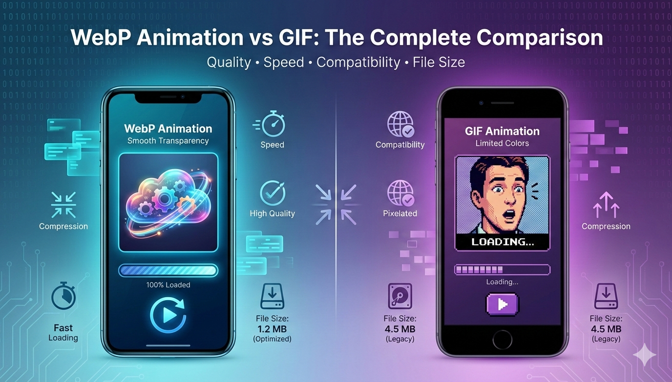 WebP Animation vs GIF | Pros, Cons, and Best Use Cases
